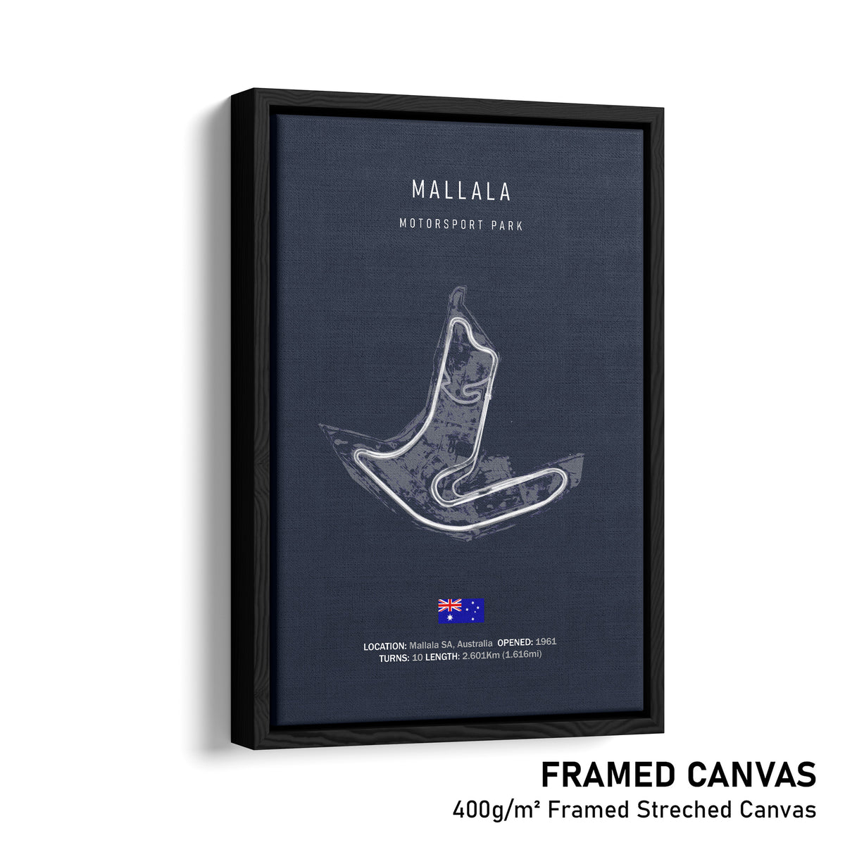 Mallala Motorsport Park - Racetrack Print – Illustrated Tracks