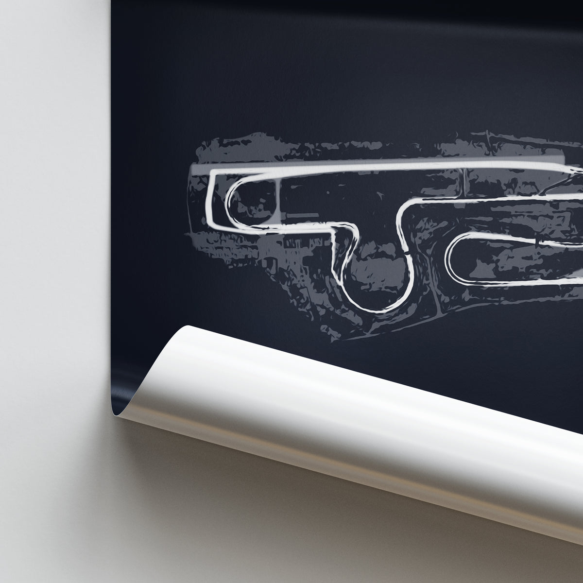 Anderstorp Raceway - Racetrack Print – Illustrated Tracks