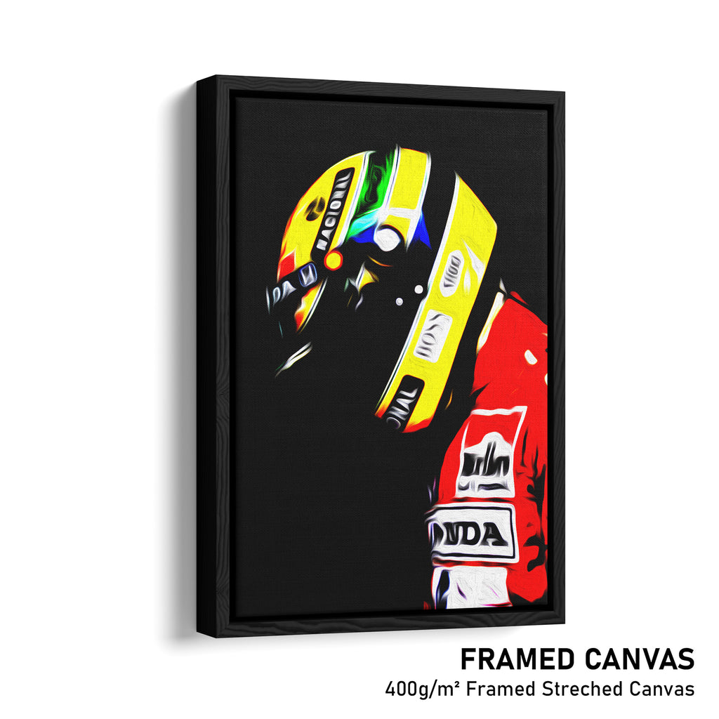 Ayrton Senna, McLaren Honda 1991 - Formula 1 Print – Illustrated Tracks