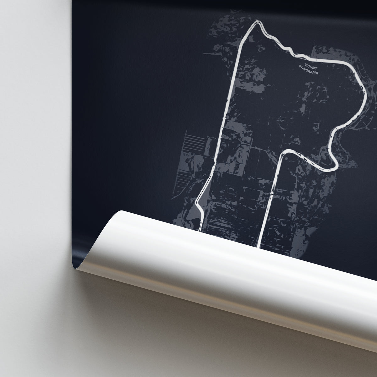 Mount Panorama Circuit Bathurst - Racetrack Print – Illustrated Tracks