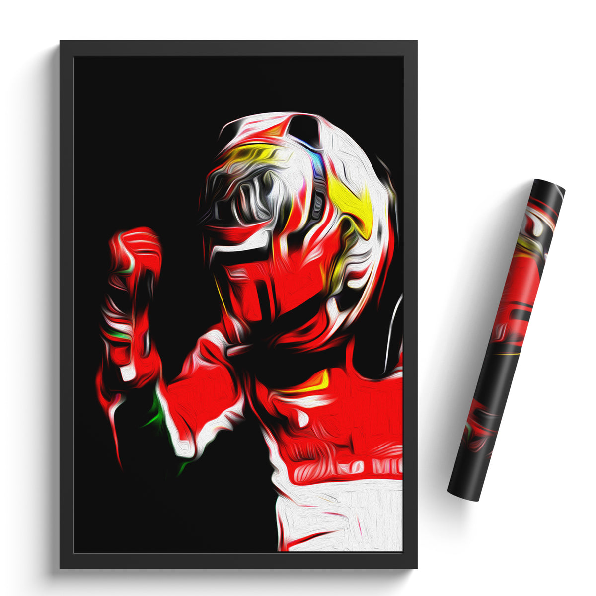 Charles Leclerc, Prema 2017 - Formula 2 Print – Illustrated Tracks