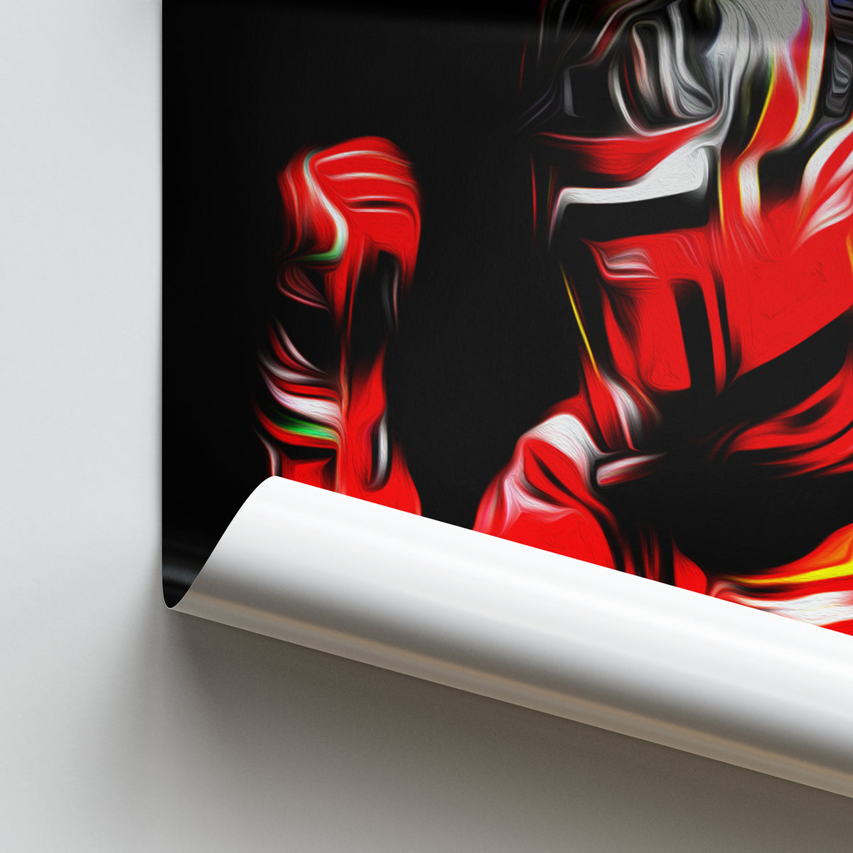Charles Leclerc, Prema 2017 - Formula 2 Print – Illustrated Tracks