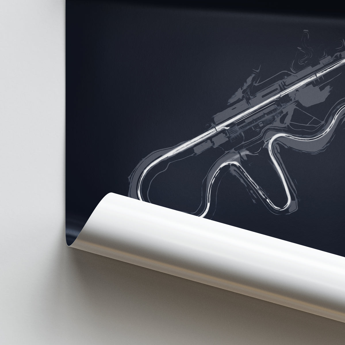 Circuit Dijon-Prenois - Racetrack Print – Illustrated Tracks