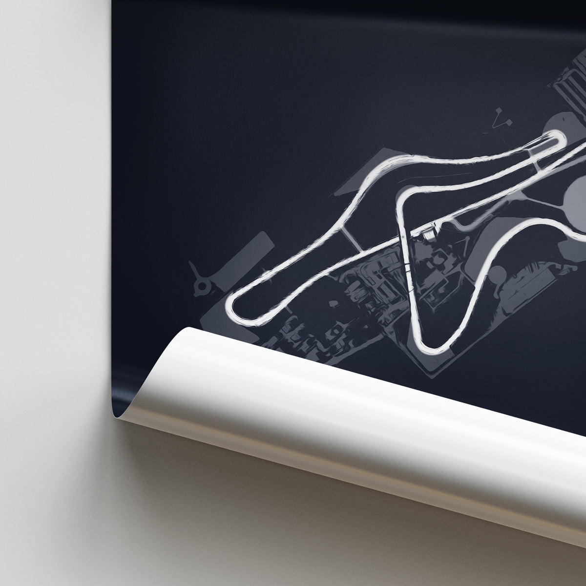 Fiorano Circuit - Racetrack Print – Illustrated Tracks