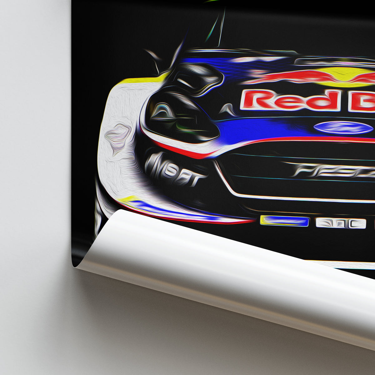 Ford Fiesta RS WRC - Rally Print – Illustrated Tracks