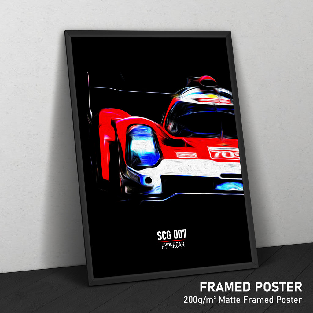 Glickenhaus SCG 007 - Hypercar Print – Illustrated Tracks
