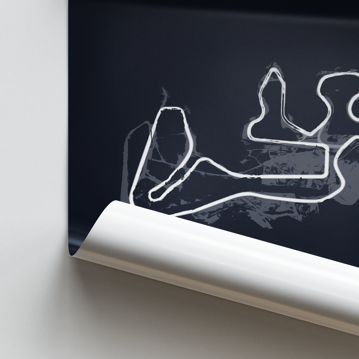 Gotland Ring - Racetrack Print – Illustrated Tracks