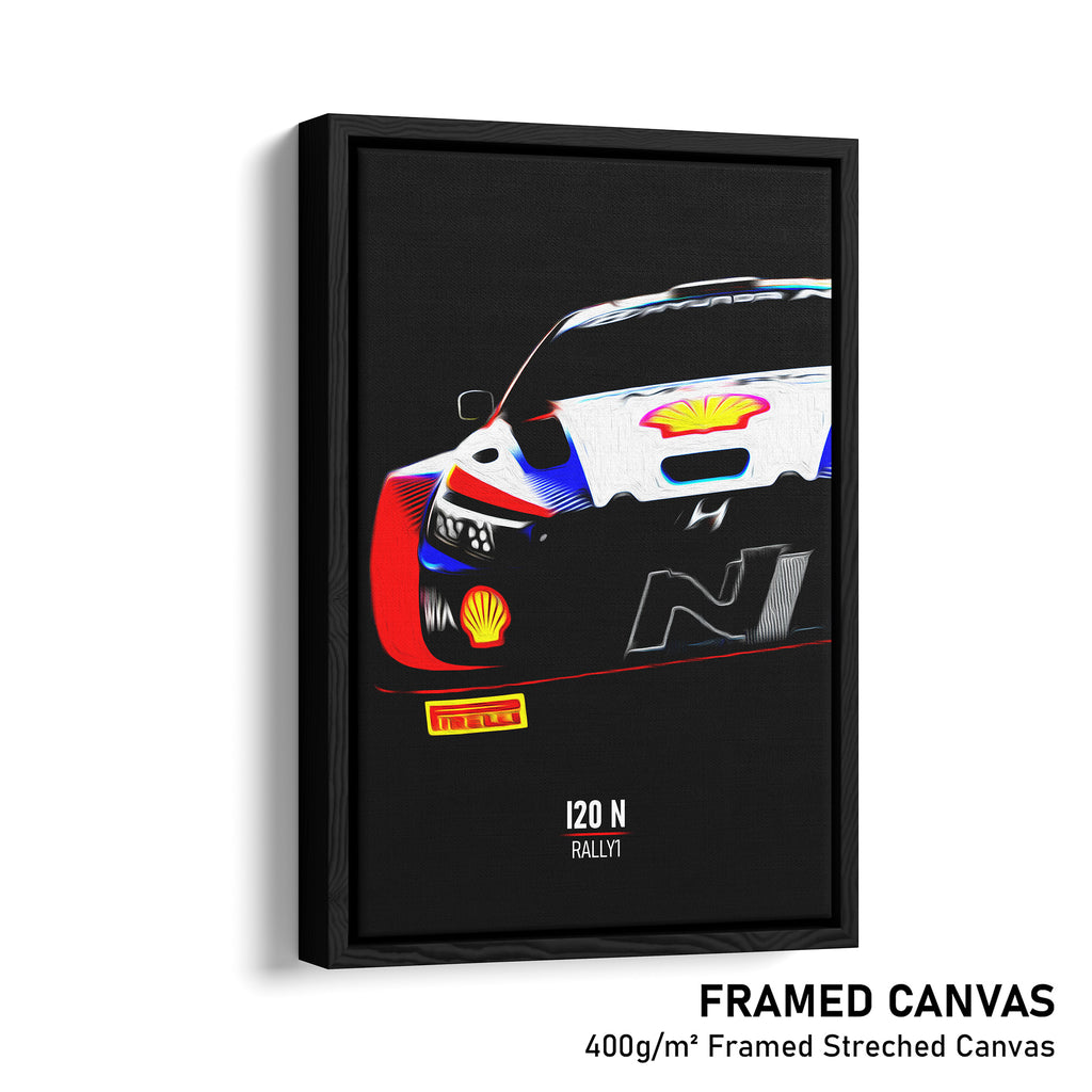 Hyundai I20N Rally1 WRC - Rally Print – Illustrated Tracks