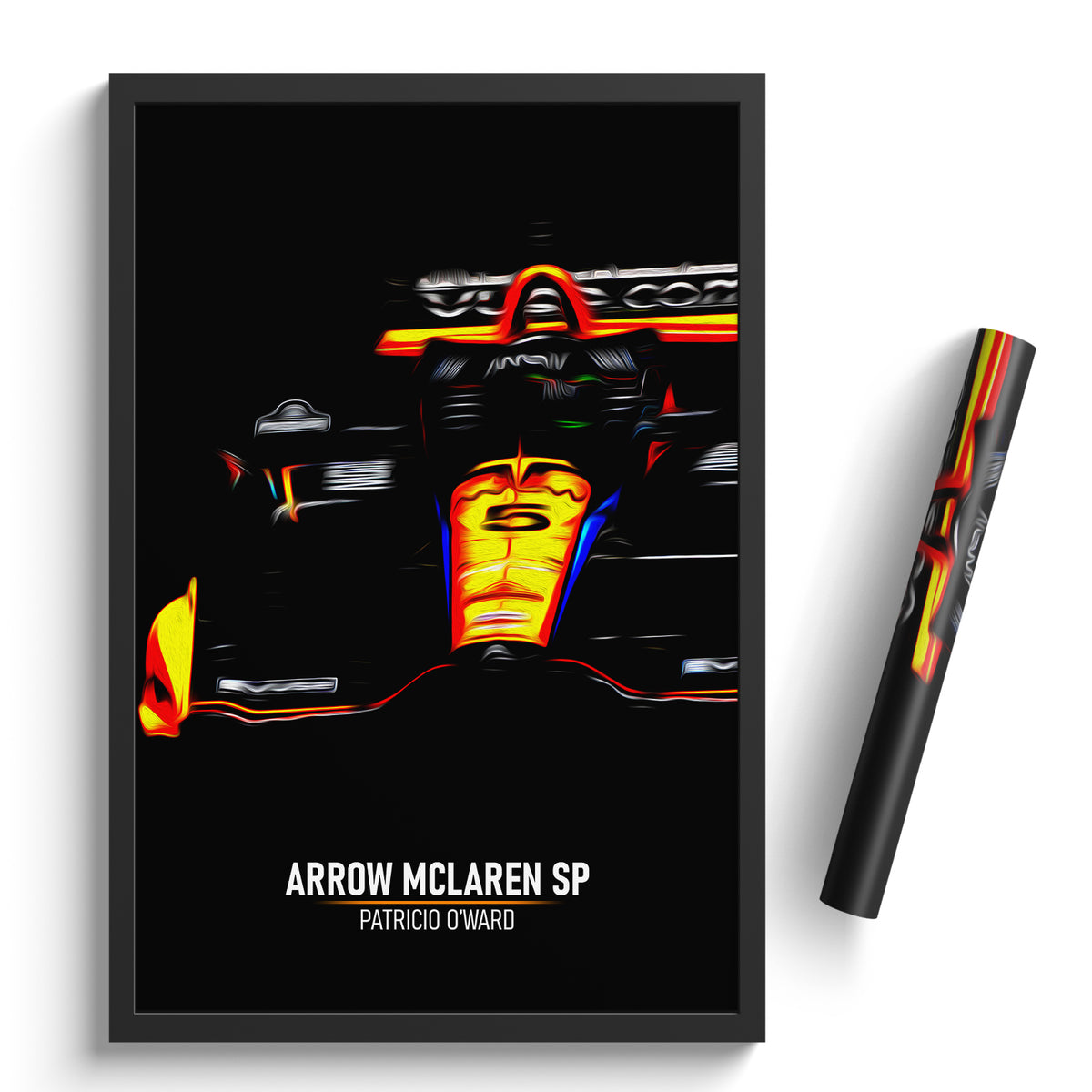 Chevrolet Arrow McLaren SP, Patricio O’Ward 2022 - IndyCar Print ...