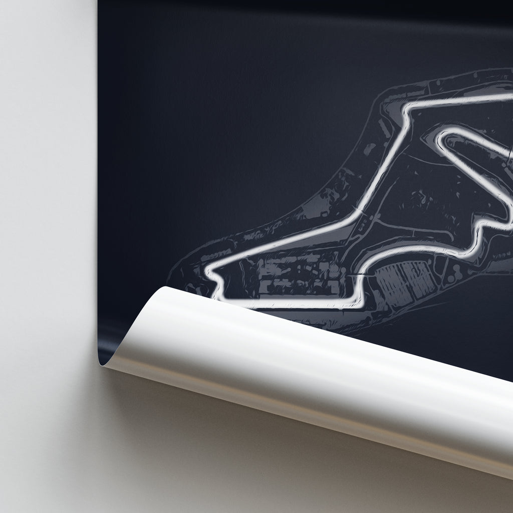 Intercity Istanbul Park - Racetrack Print – Illustrated Tracks