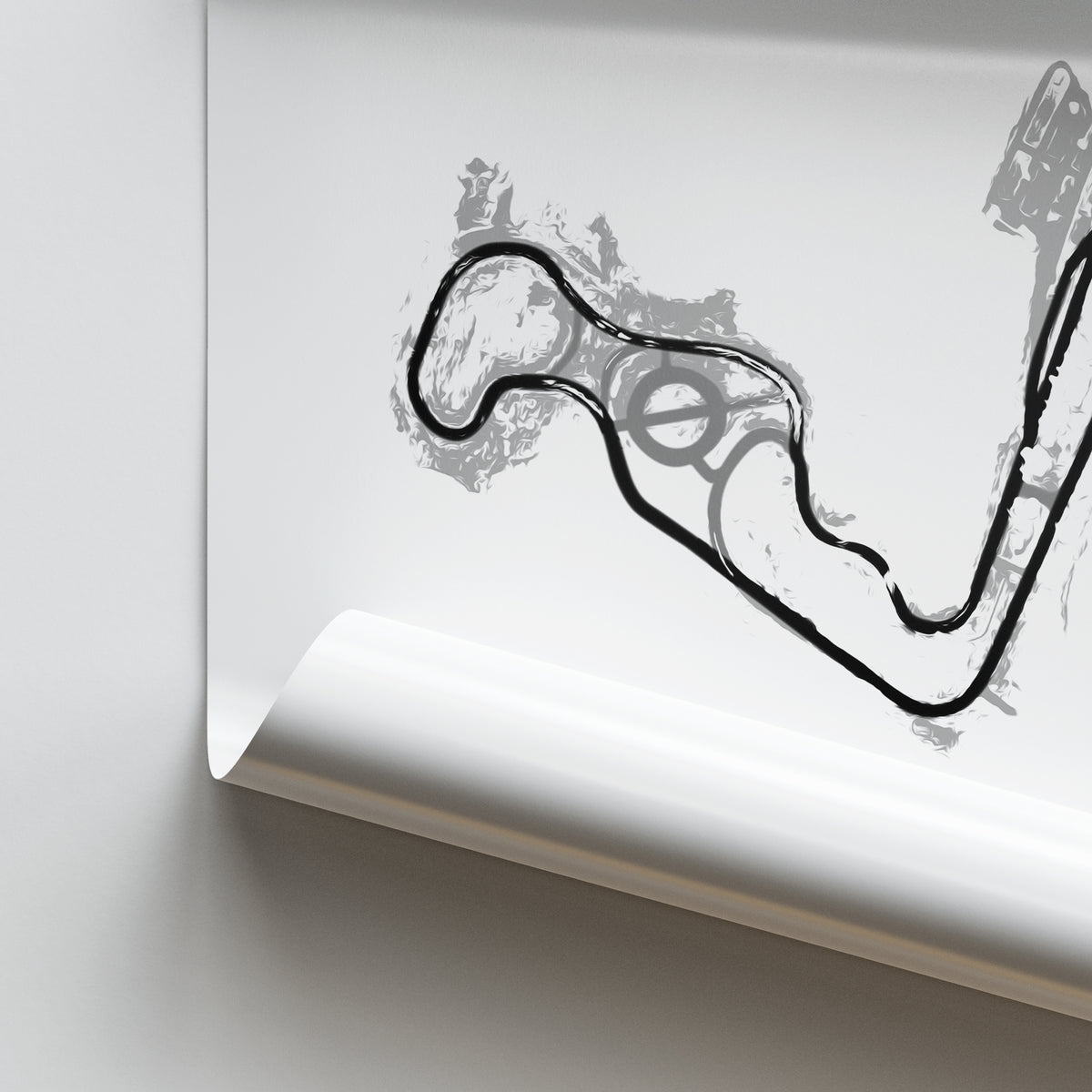 Jefferson Circuit - Racetrack Print – Illustrated Tracks
