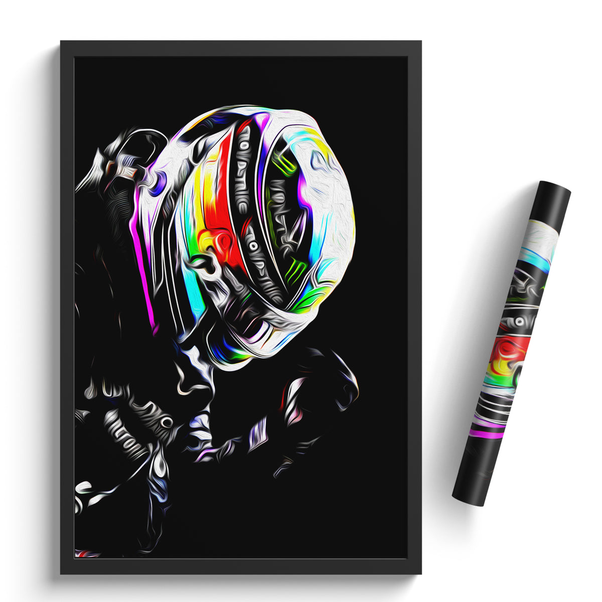 Lewis Hamilton, Mercedes 2021 - Formula 1 Print – Illustrated Tracks