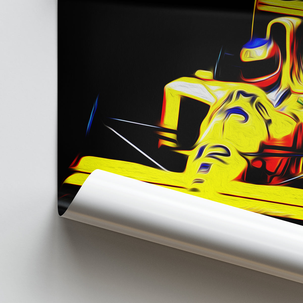 Lotus 102, Martin Donnelly 1990 - Formula 1 Print – Illustrated Tracks