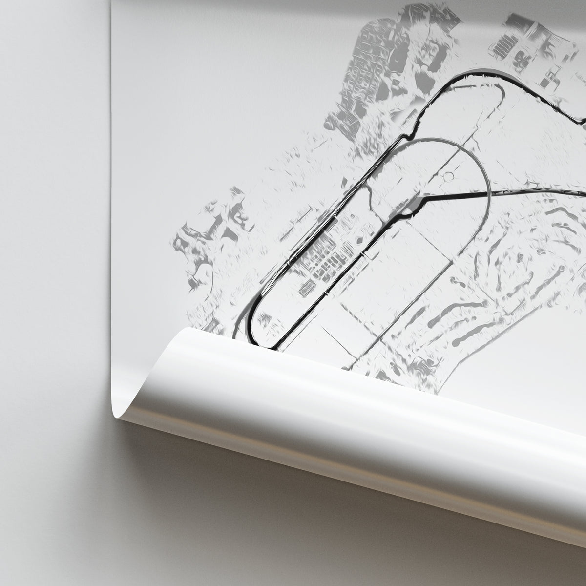 Autodromo Nazionale di Monza - Racetrack Print – Illustrated Tracks