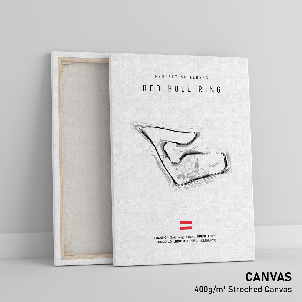 Red Bull Ring - Racetrack Print – Illustrated Tracks