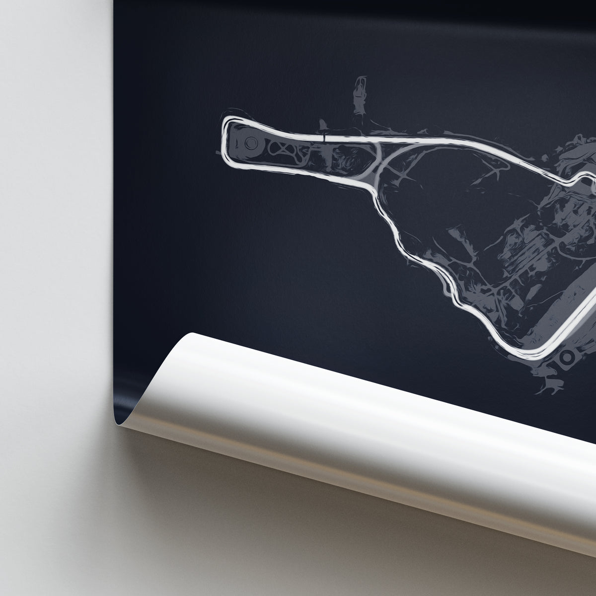 Road Atlanta - Racetrack Print – Illustrated Tracks