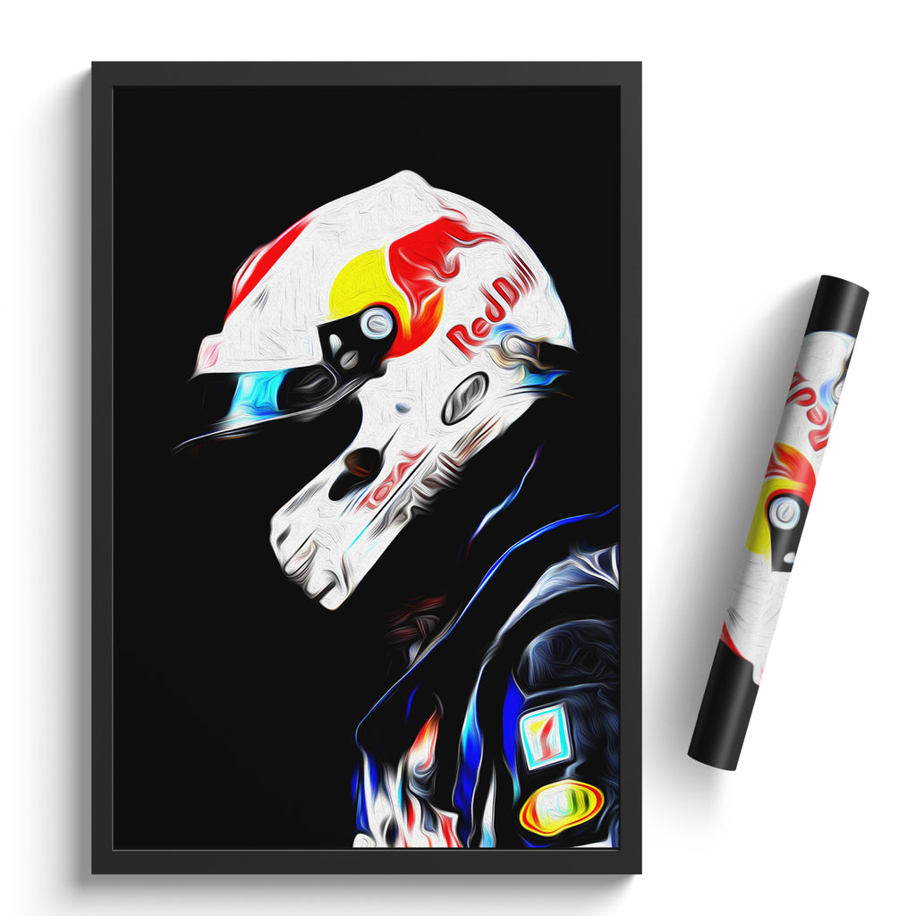 Sebastian Vettel, Red Bull 2011 "Japan" - Formula 1 Print – Illustrated ...