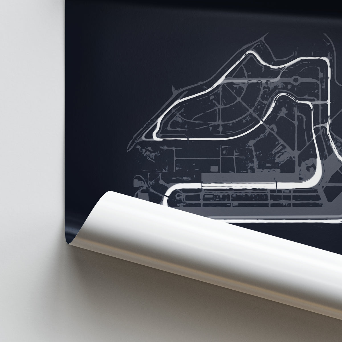 Sebring International Raceway - Racetrack Print – Illustrated Tracks