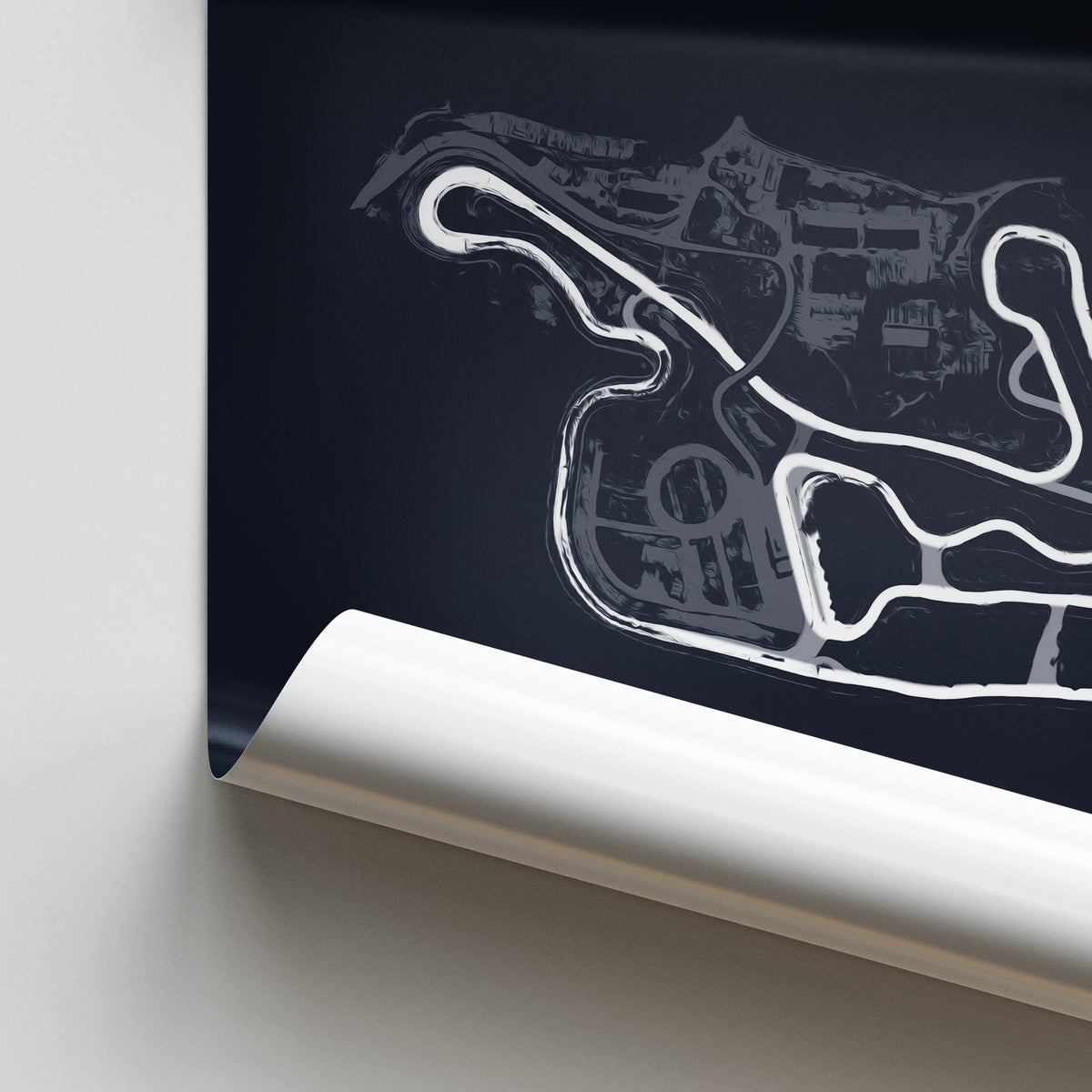 Shenandoah Circuit - Racetrack Print – Illustrated Tracks