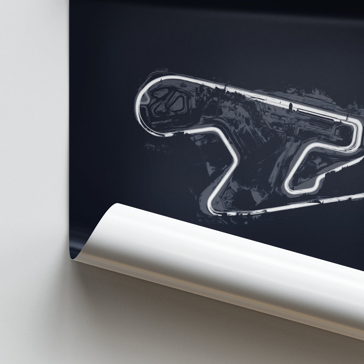 Sportsland Sugo - Racetrack Print – Illustrated Tracks
