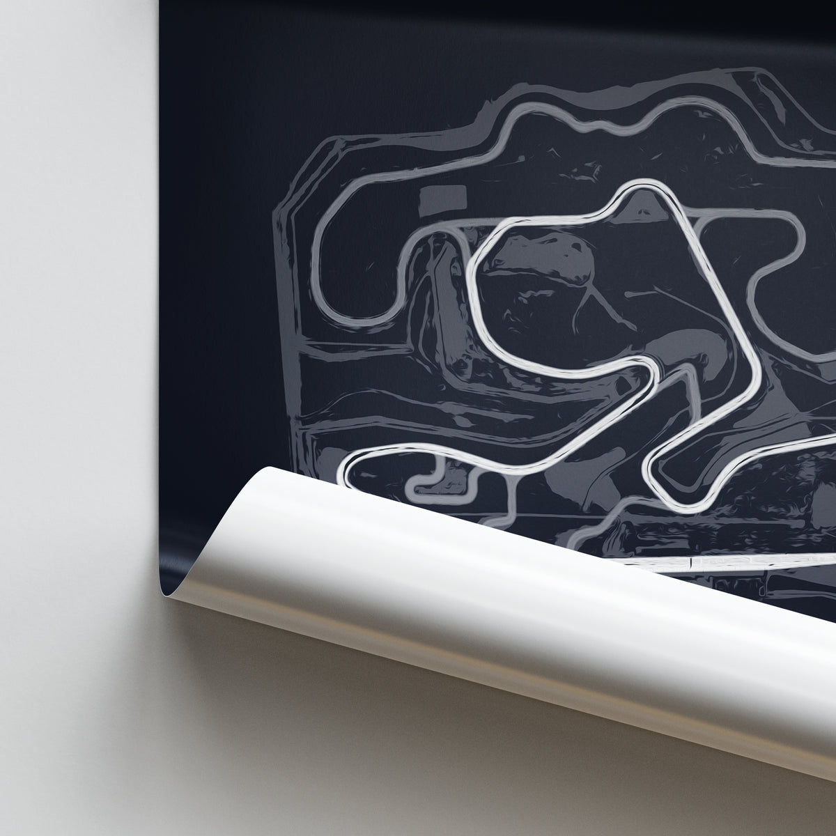 The Bend Motorsport Park - Racetrack Print – Illustrated Tracks