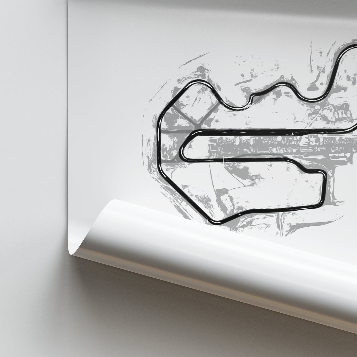 Thunderhill Raceway Park - Racetrack Print – Illustrated Tracks