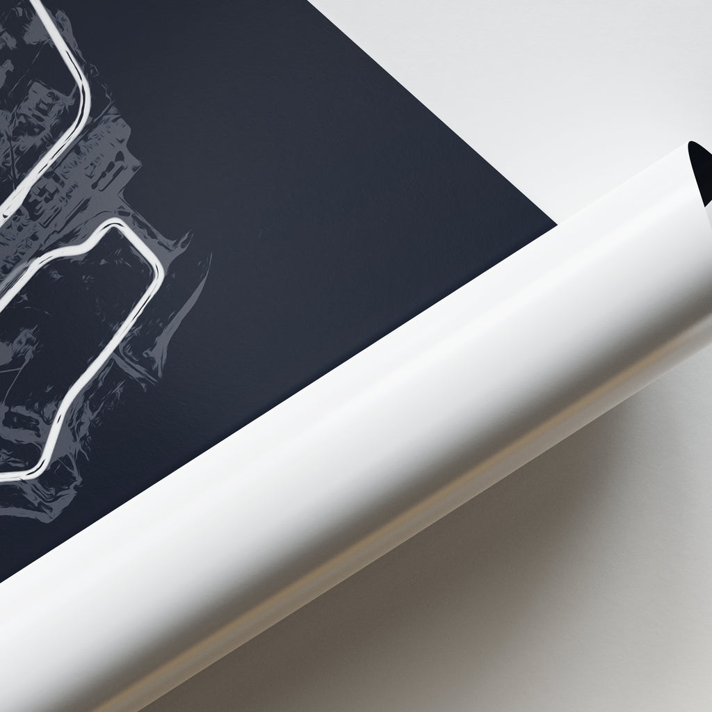 Thunderhill Raceway Park - Racetrack Print – Illustrated Tracks