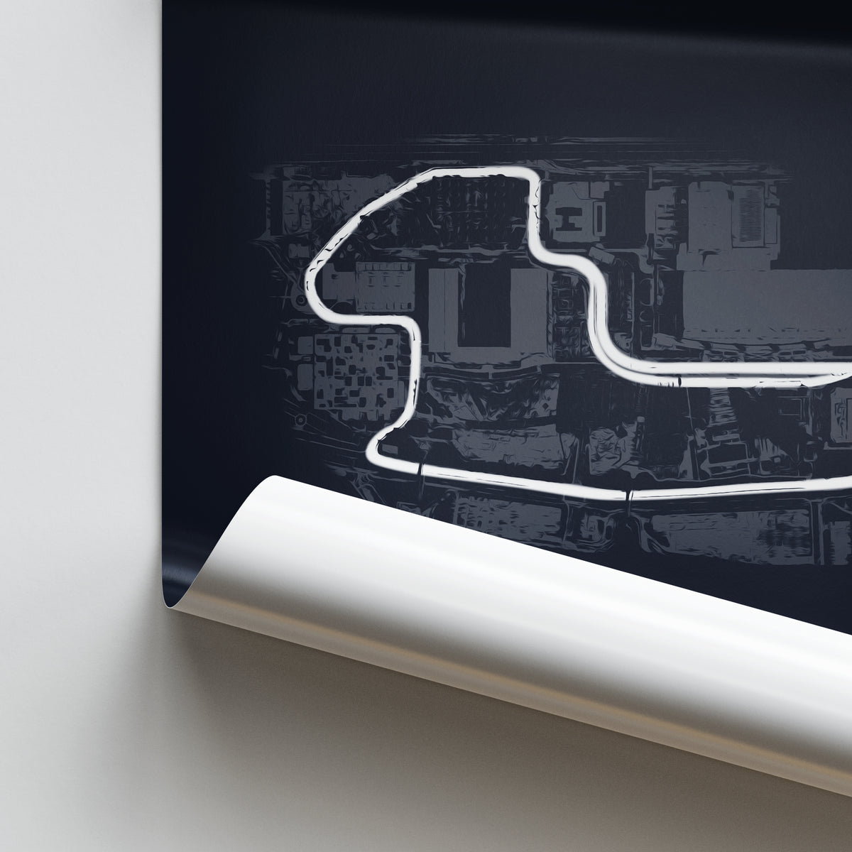 Streets of Toronto - Racetrack Print – Illustrated Tracks